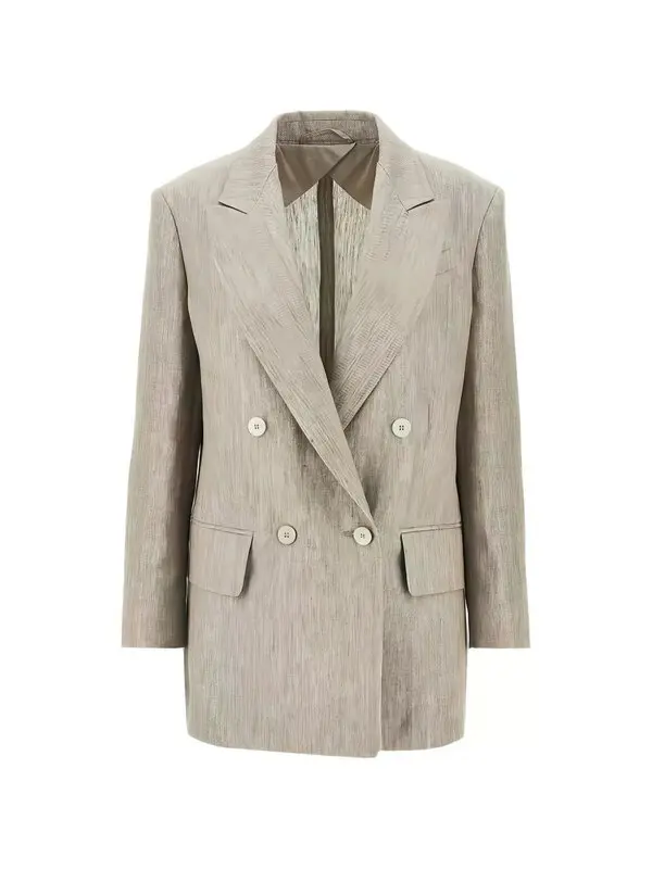 Max Mara Olimpia Double-breasted Blazer - Neutrals