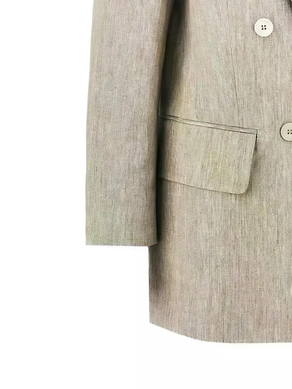 Max Mara Olimpia Double-breasted Blazer - Neutrals