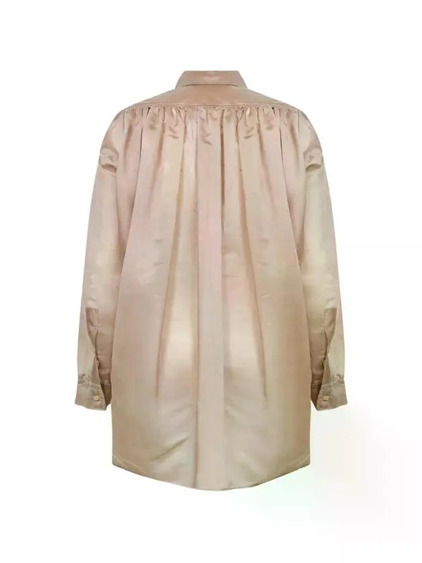 BLANCA VITA Buttoned Chest-pocket Shirt