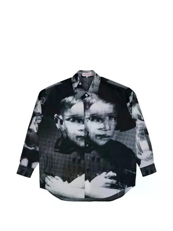 WALTER VAN BEIRENDONCK Print Button Shirt
