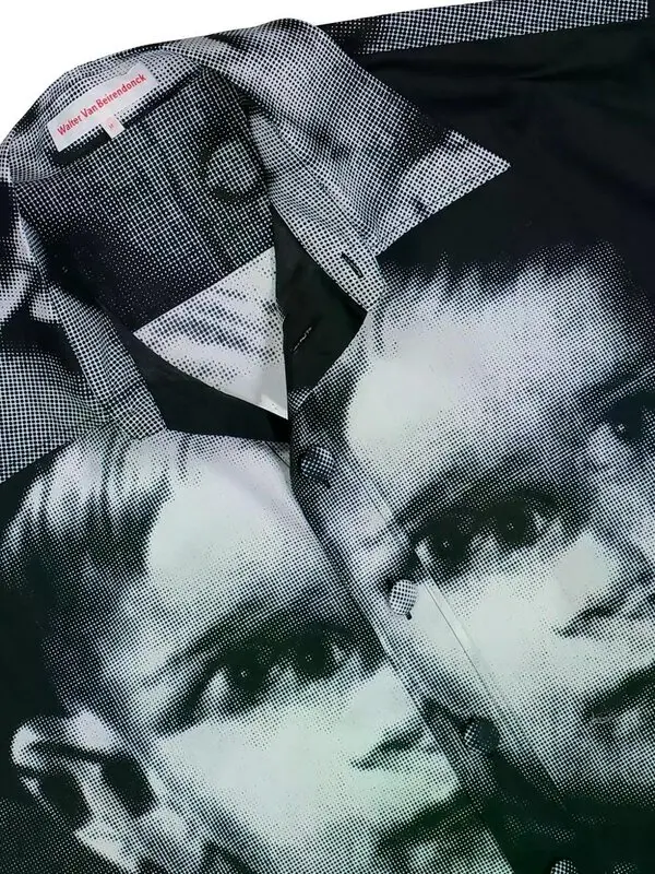 WALTER VAN BEIRENDONCK Print Button Shirt
