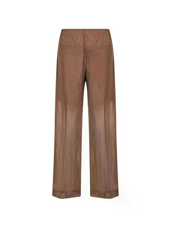 Brunello Cucinelli Pleated Wide Leg Trousers