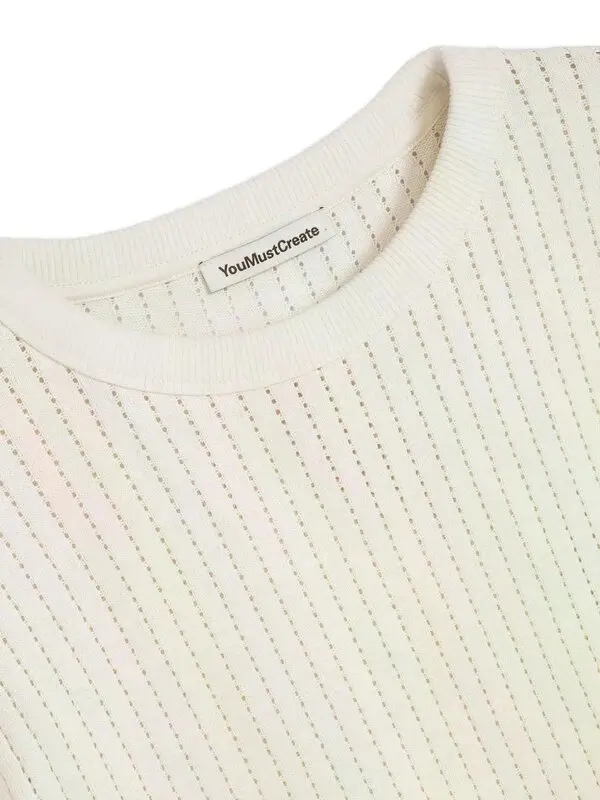 You Must Create Fauss Crew-neck Sweater