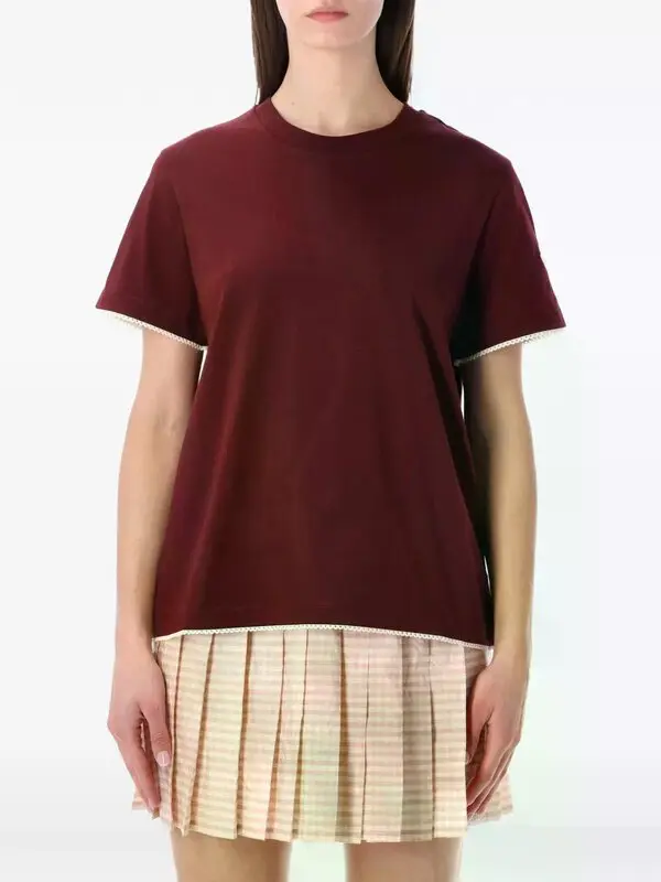 Moncler Crew Neck Jersey T-shirt