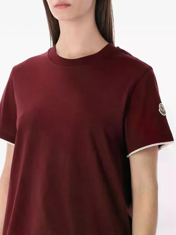 Moncler Crew Neck Jersey T-shirt