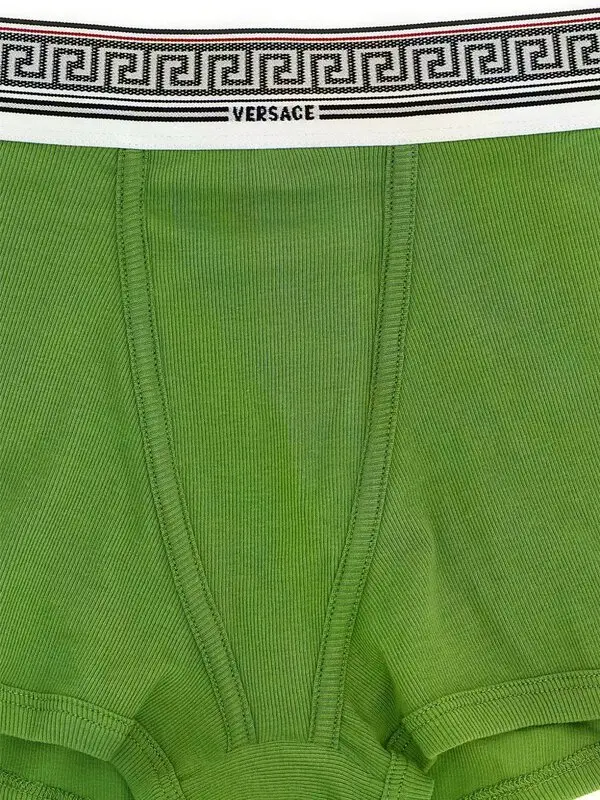 Versace Greca Ribbed Boxers