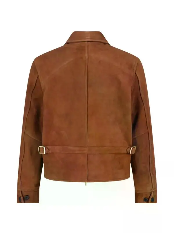 TONYWACK Suede Zip Jacket