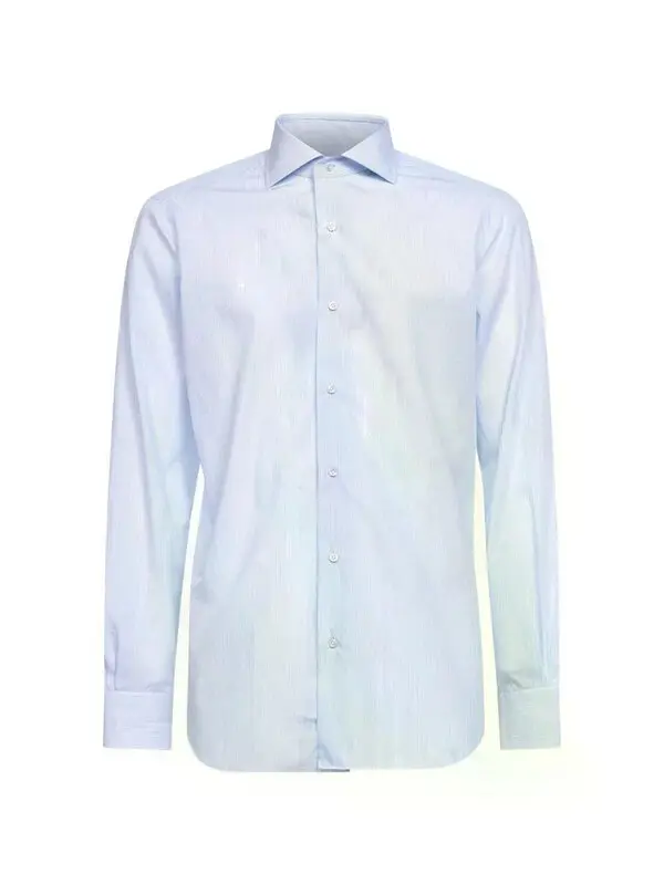 BARBA NAPOLI Striped Shirt