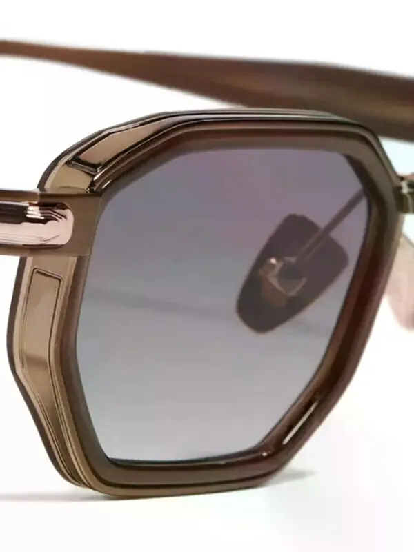 JOHN DALIA Geometric Frame Sunglasses