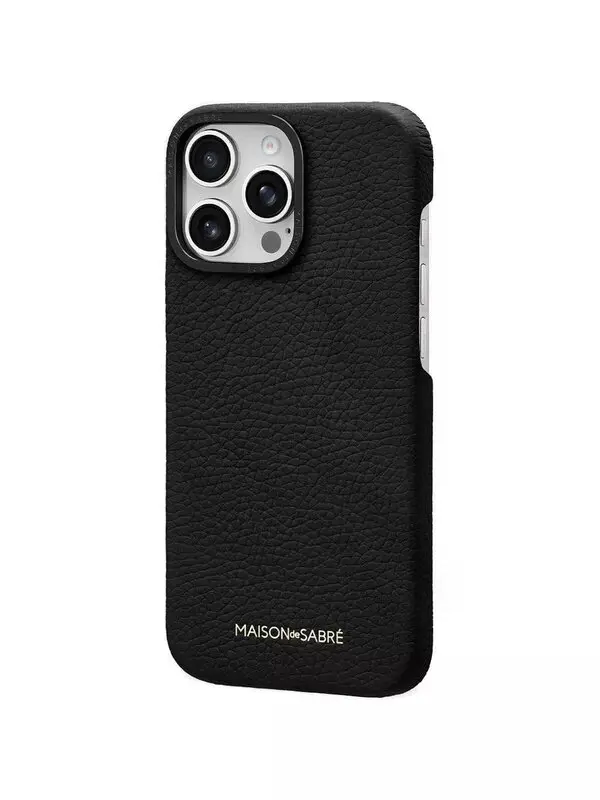 MAISON DE SABRE Iphone 16 Pro Caviar Leather Case