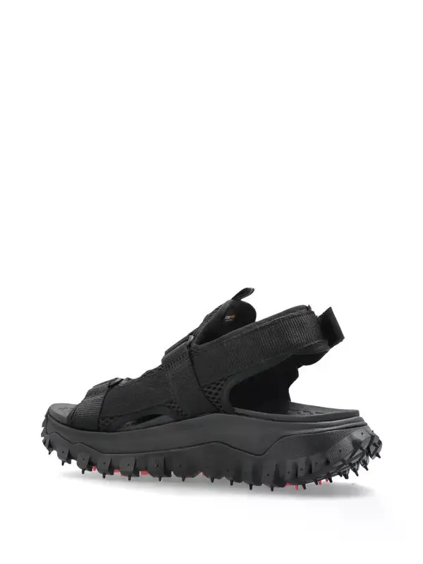 Moncler Trailgrip Vela Sandals - Black