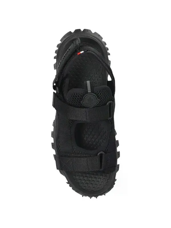 Moncler Trailgrip Vela Sandals - Black