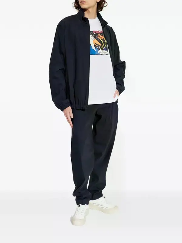 Moncler Technical Linen Trousers