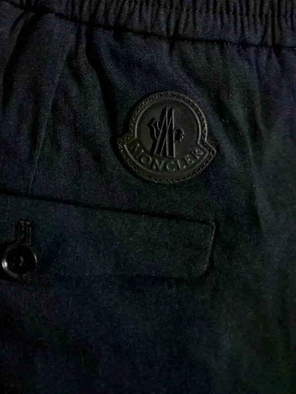 Moncler Technical Linen Trousers