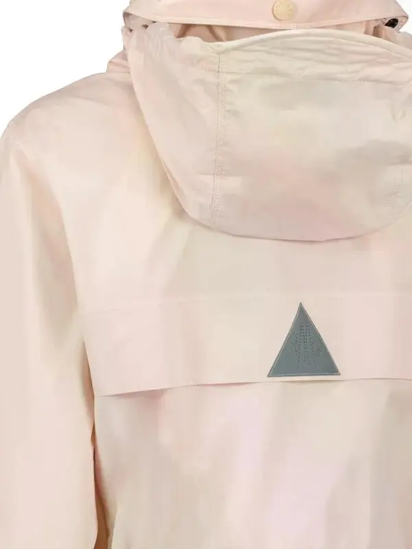 Moncler Soulare Removable-hood Jacket - Pink