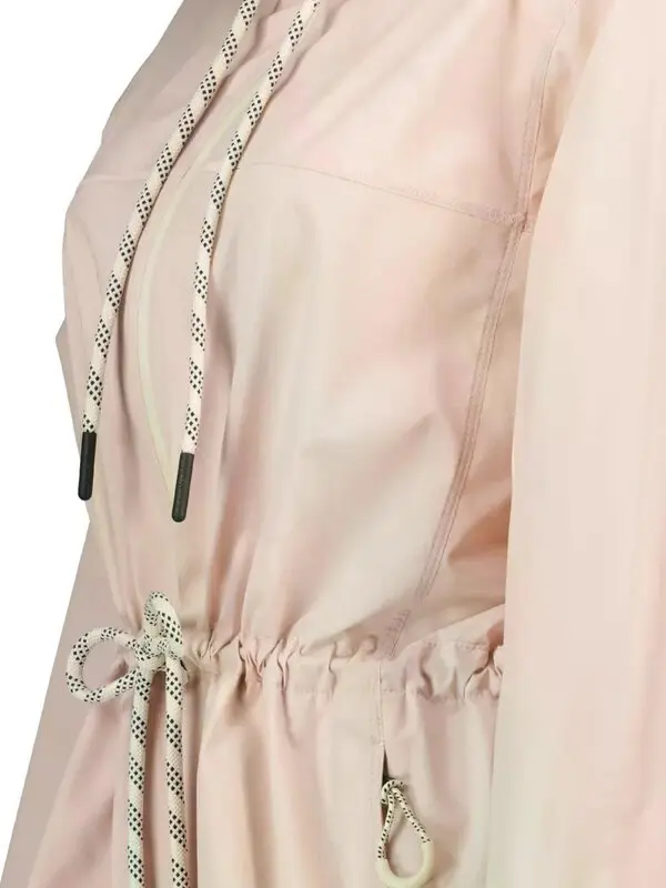 Moncler Soulare Removable-hood Jacket - Pink