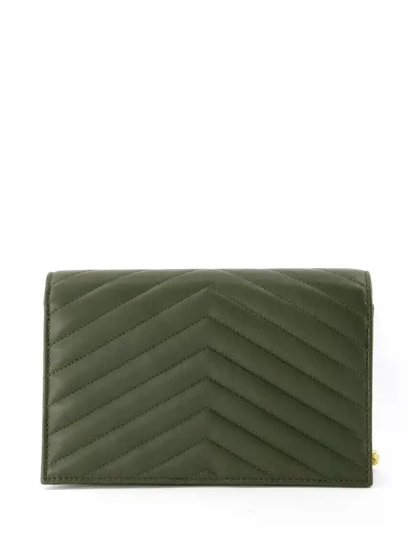 Saint Laurent Cassandre Leather Shoulder Bag