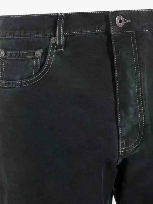 Off-White Logo Patch Denim Trousers