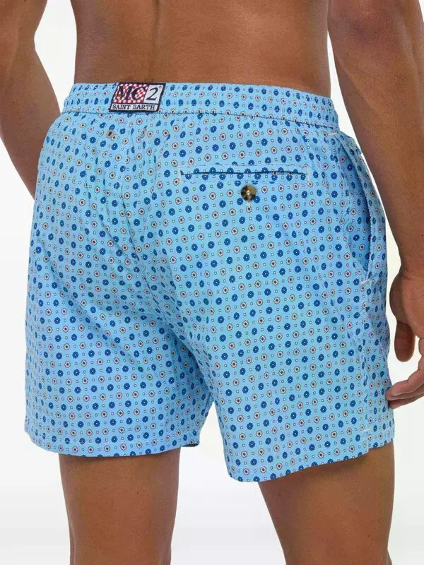 MC2 SAINT BARTH Patterned Swim Shorts