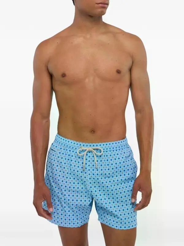 MC2 SAINT BARTH Patterned Swim Shorts