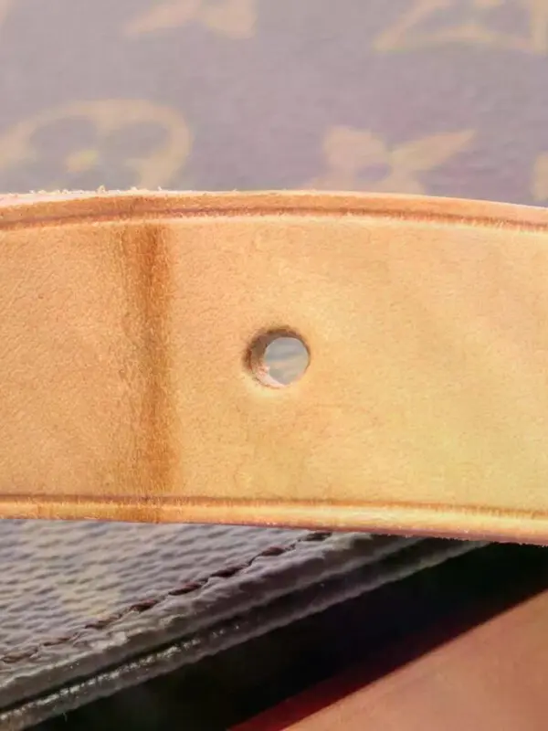 LOUIS VUITTON 1990 Monogram Cartouchiere Mm Crossbody Bag
