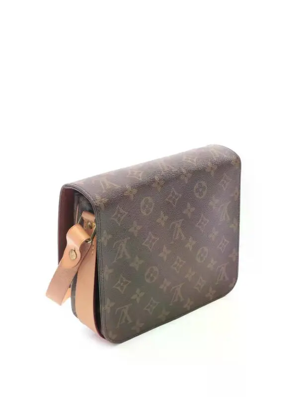 LOUIS VUITTON 1990 Monogram Cartouchiere Mm Crossbody Bag