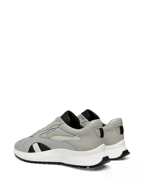 Bally Panelled Leather Lace-up Sneakers