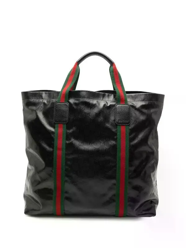 Gucci Gg Imprime Web Tote Bag