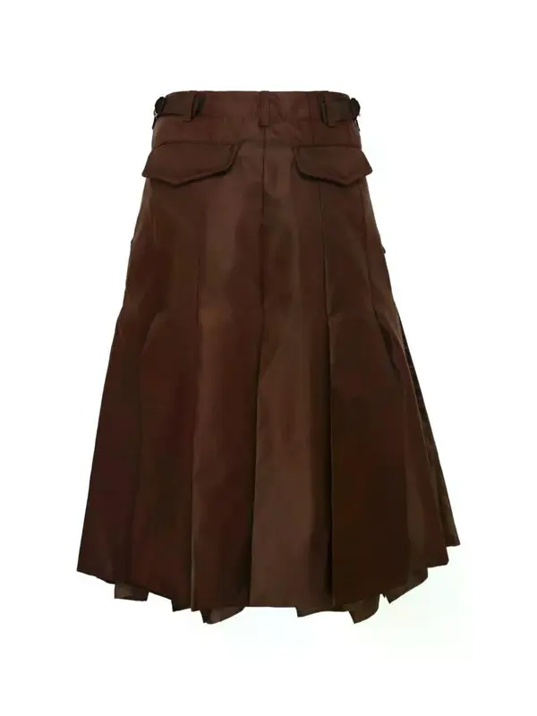 Sacai Mid Flap-pocket Skirt