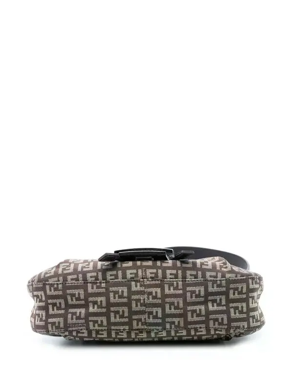 Fendi Zucchino Canvas Drawstring Shoulder Bag