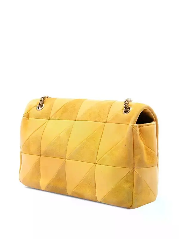 Saint Laurent Patchwork Jamie Shoulder Bag - Yellow