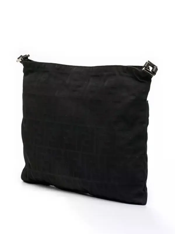 Fendi Zucca Canvas Shoulder Bag