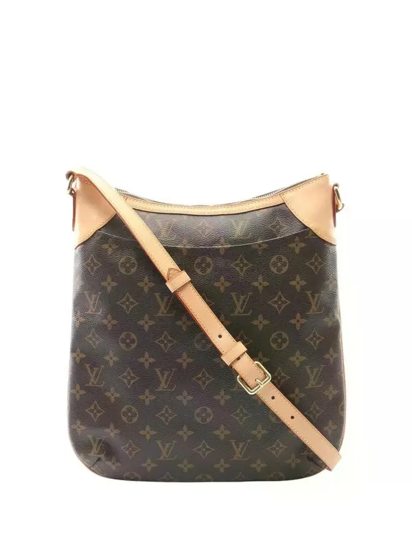 LOUIS VUITTON 2011 Monogram Odeon Mm Crossbody Bag - Brown