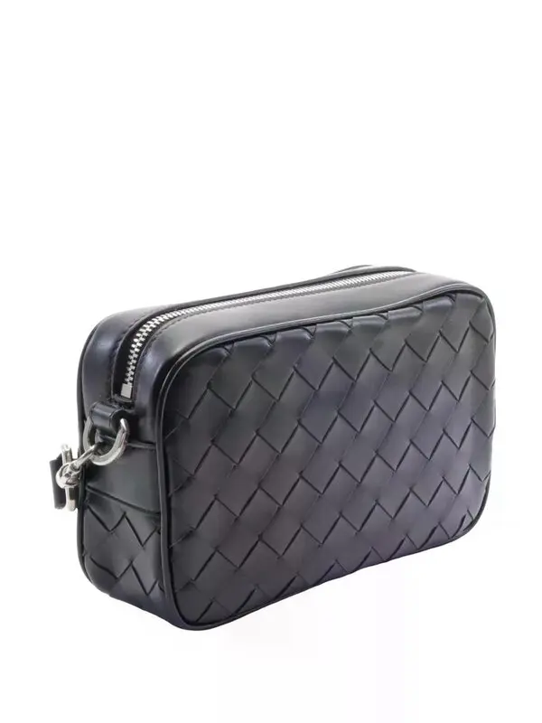 Bottega Veneta 2012-2025 Nappa Intrecciato Camera Bag - Black