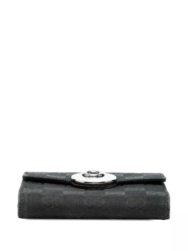 Gucci 2000-2015 Gg Canvas Eclipse Wallet Small Wallets