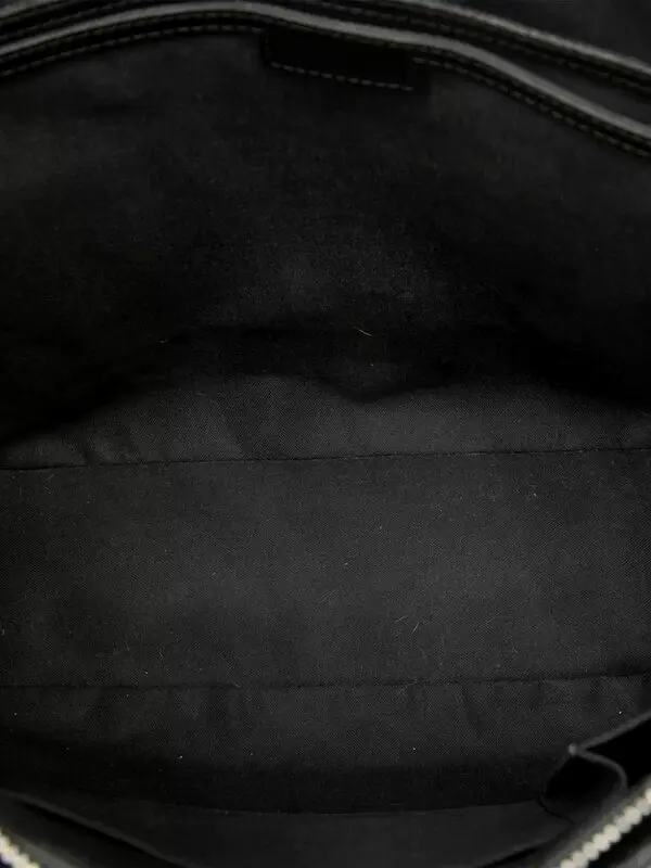 LOUIS VUITTON 2009 Damier Graphite Tadao Satchel - Black
