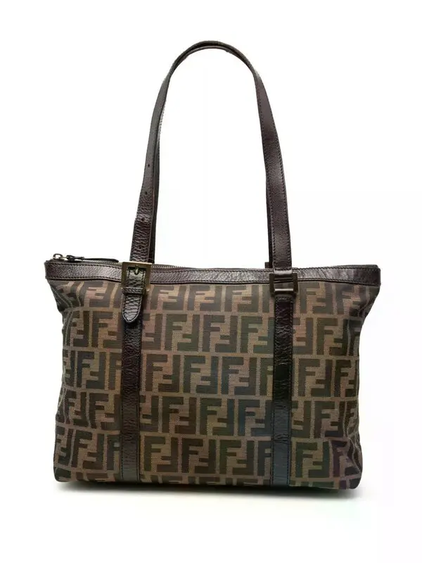 Fendi Zucca Canvas Tote Bag