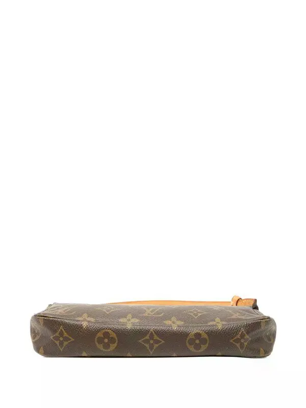 LOUIS VUITTON 2001 Monogram Pochette Accessoires - Brown