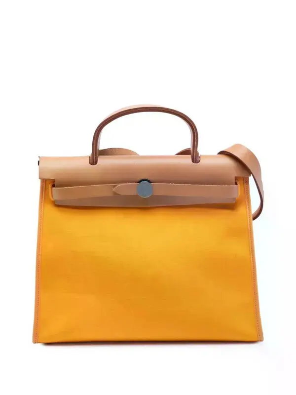 Hermès 2013 Toile Herbag Zip 31 Satchel