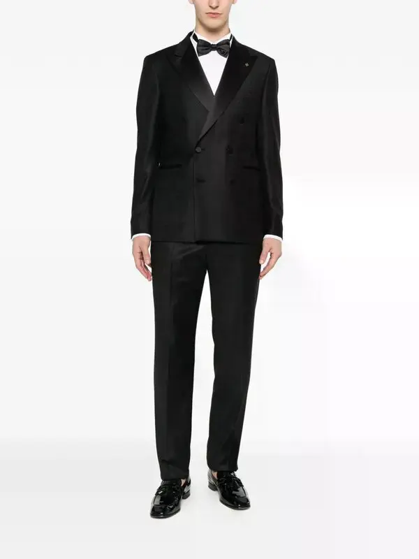 Tagliatore Double-breasted Peak-lapel Suit
