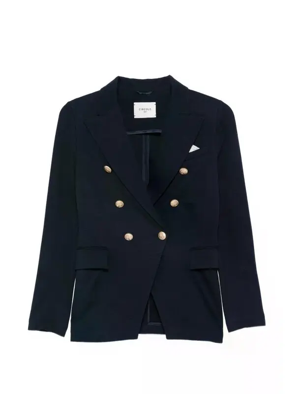 CIRCOLO 1901 Double-breasted Blazer - Blue