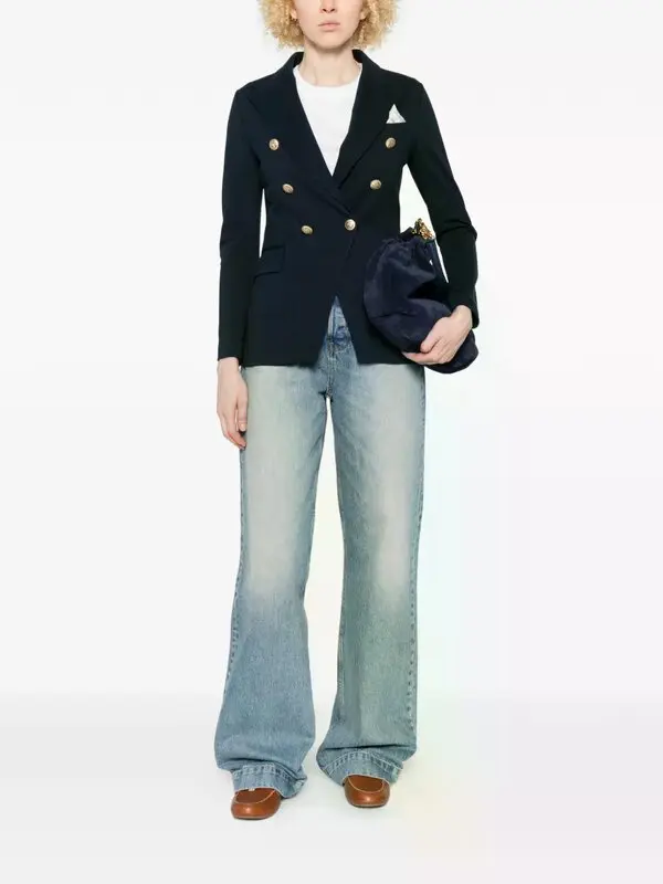 CIRCOLO 1901 Double-breasted Blazer - Blue