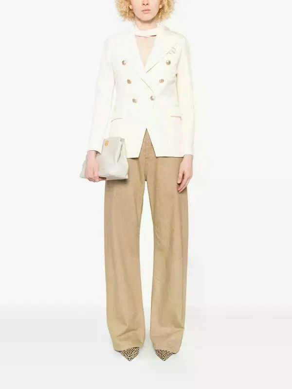 CIRCOLO 1901 Double-breasted Blazer - Neutrals