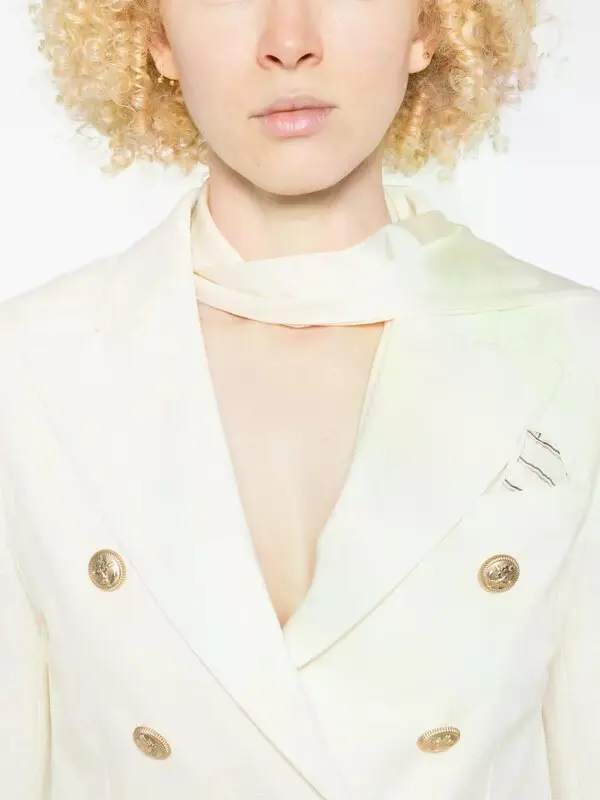 CIRCOLO 1901 Double-breasted Blazer - Neutrals