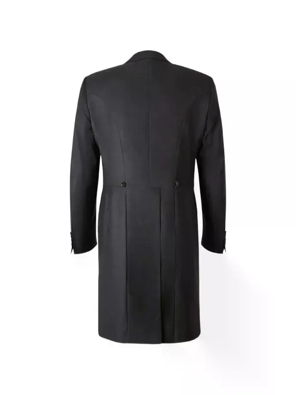 Canali Logo-detail Suit - Grey