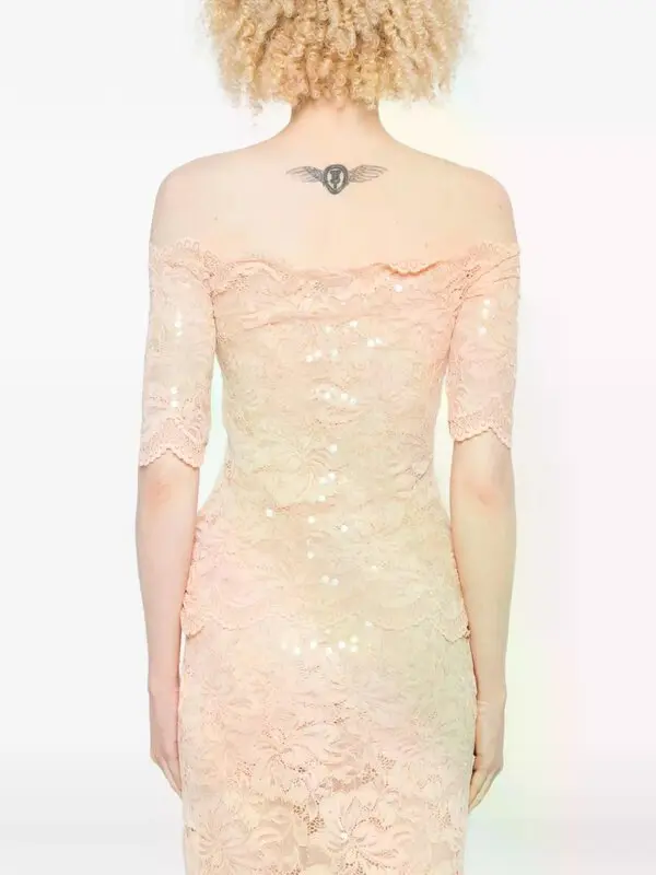 Rabanne Lace-embellished Off-the-shoulder Top