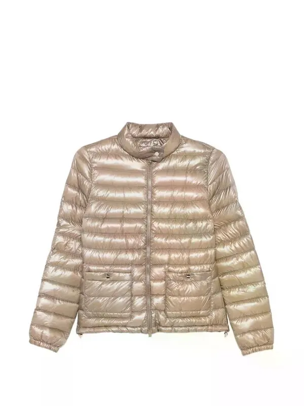 Herno Front-pocket Zip-fastening Jacket - Neutrals