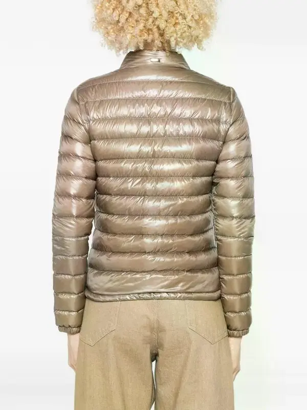 Herno Front-pocket Zip-fastening Jacket - Neutrals