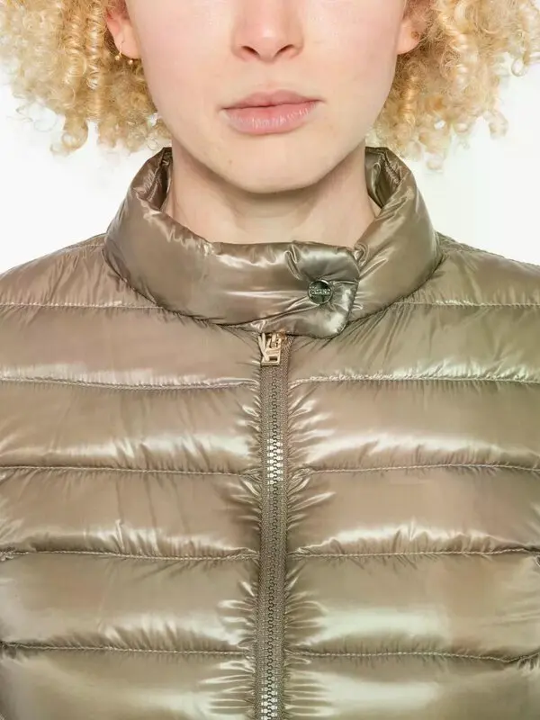 Herno Front-pocket Zip-fastening Jacket - Neutrals