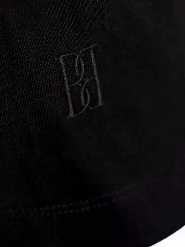 BY MALENE BIRGER Logo-embroidered Tank Top - Black